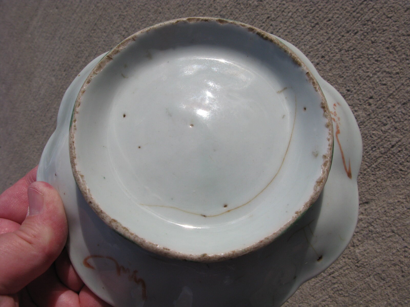 Antique Chinese Porcelain Footed Plate Hand Enameled 6.5x1.5in - Etsy