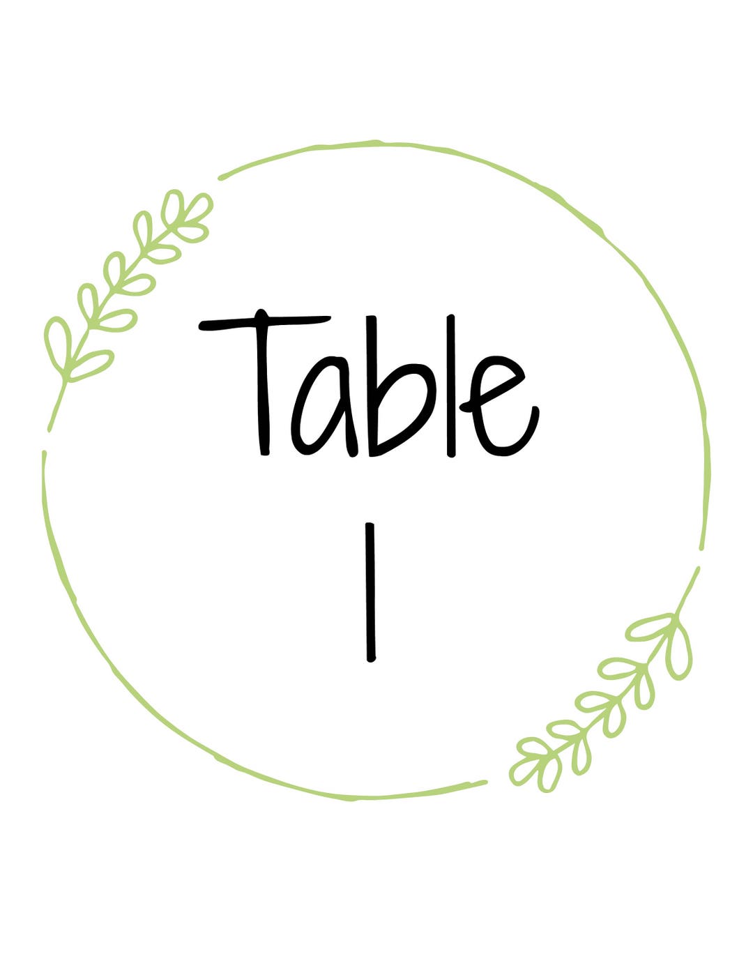 Printable Table Numbers 1-30 *instant Download* - Etsy