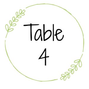 Printable Table Numbers 1-30 *instant Download* - Etsy