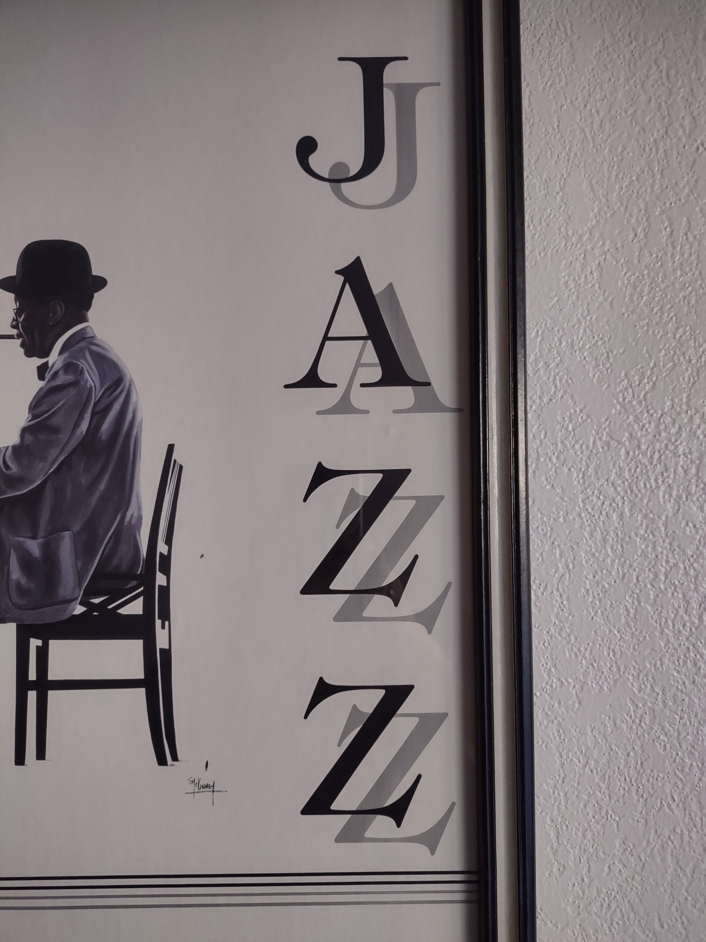Tom McKinney "Jazz" Photo Offset Lithograph Of Willie "The Lion" Smith ...