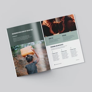 Nonprofit Case for Support Template | Fundraising Proposal | Charity ...