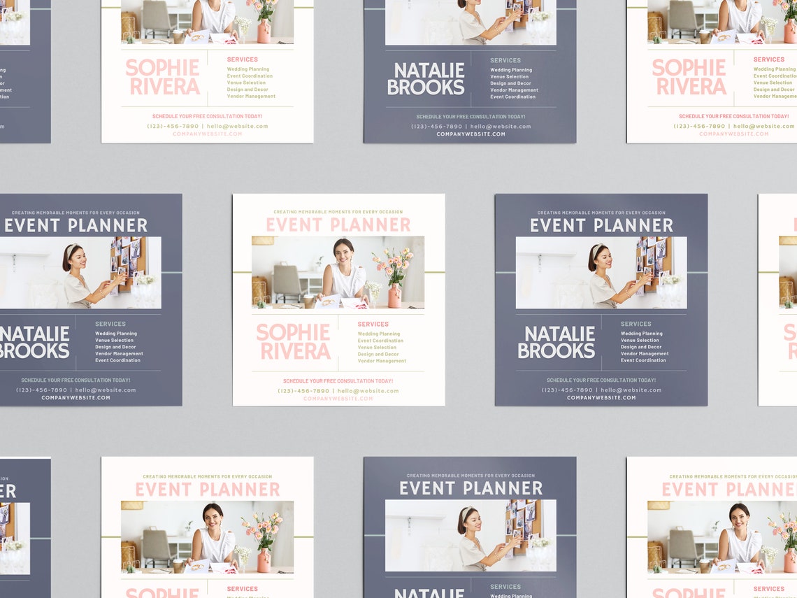 Event Planner Business Flyer Template | Wedding Planner | Event ...