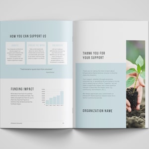 Nonprofit Case for Support Template | Fundraising Proposal | Charity ...