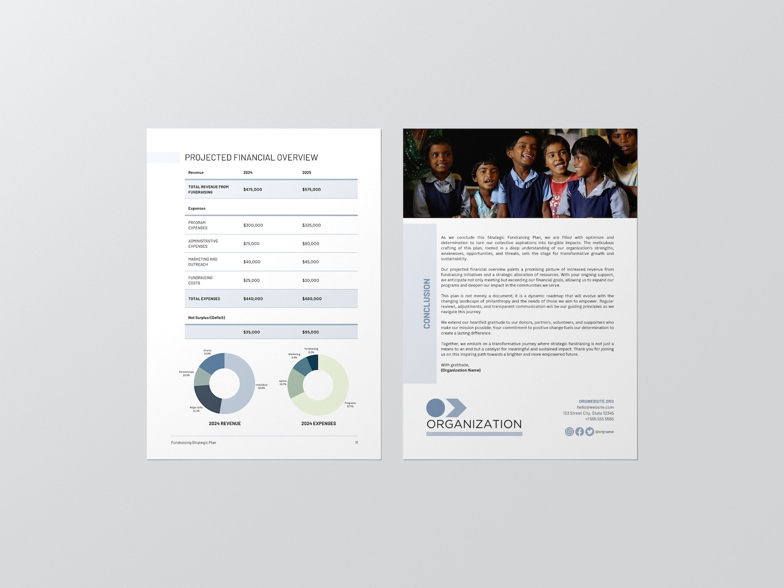 Nonprofit Fundraising Strategic Plan Template - Strategic Guide for ...