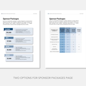 Sponsorship Proposal Template | Nonprofit Event Sponsorship ...