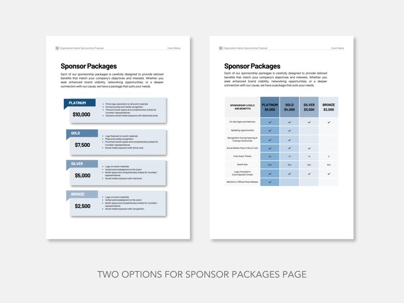 Sponsorship Proposal Template | Nonprofit Event Sponsorship ...