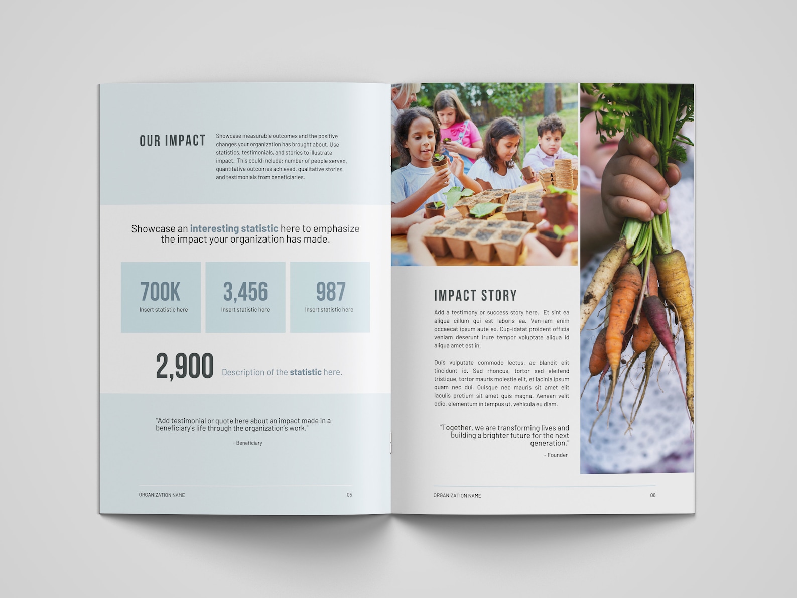 Nonprofit Case for Support Template | Fundraising Proposal | Charity ...