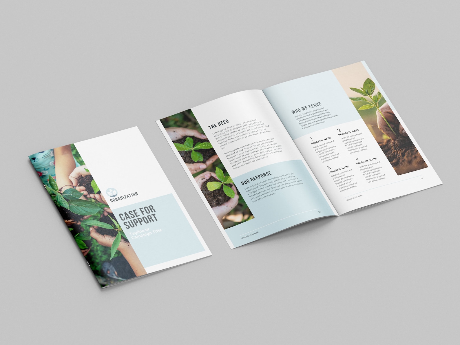 Nonprofit Case for Support Template | Fundraising Proposal | Charity ...