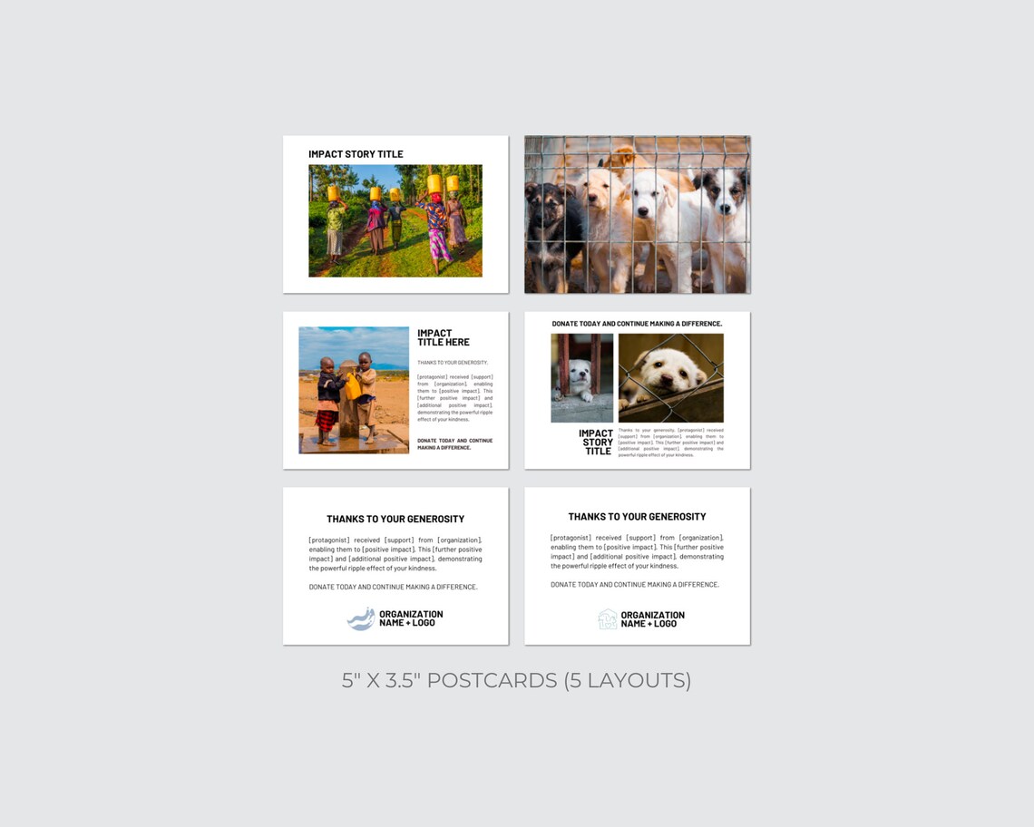 Direct Mail Campaign Kit for Nonprofits & Charities | Solicitation ...