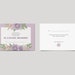 In Memory of Donation Card | Memorial Gift Acknowledgement Card ...