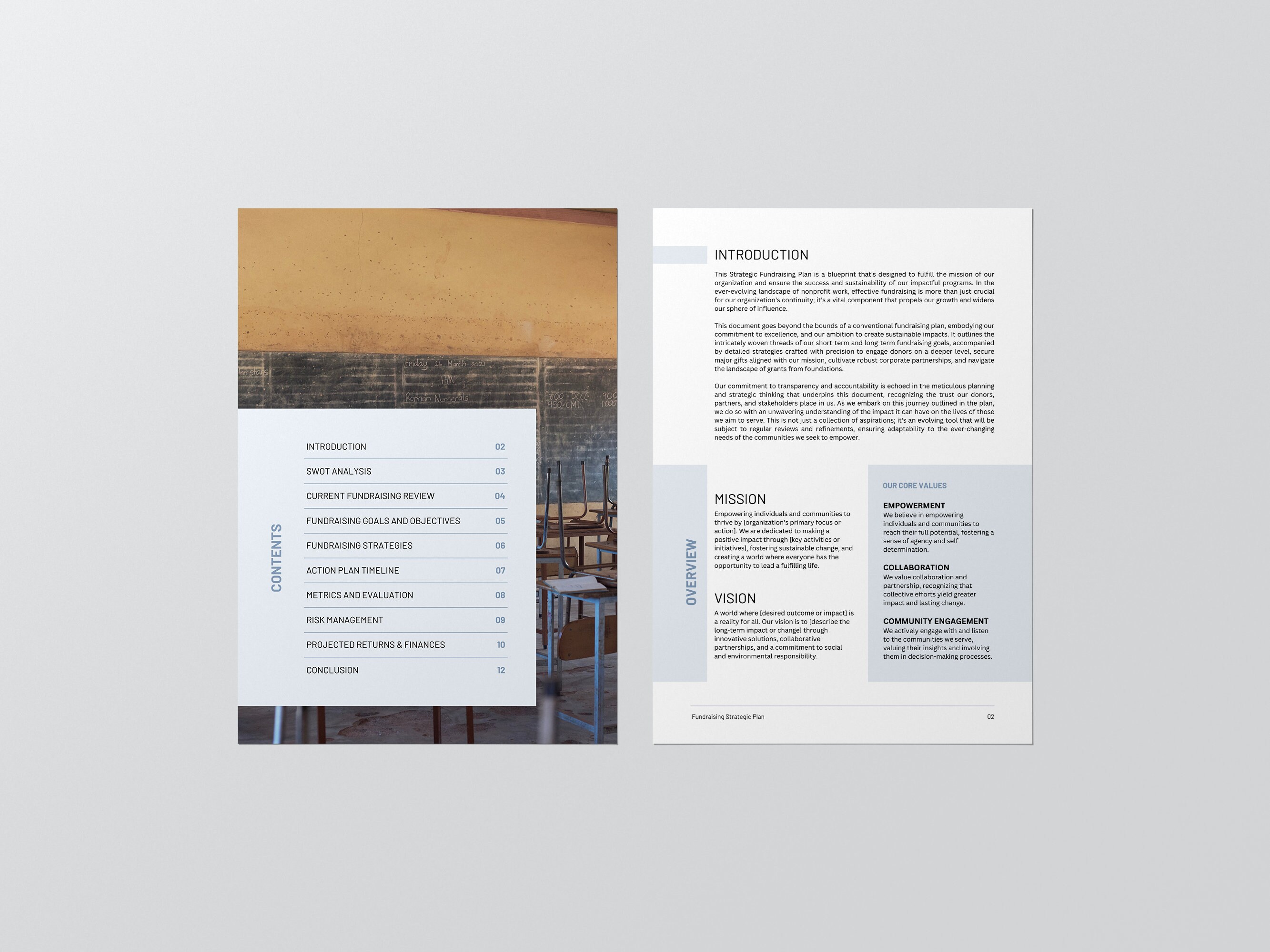 Nonprofit Fundraising Strategic Plan Template - Strategic Guide for ...