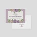 In Memory of Donation Card | Memorial Gift Acknowledgement Card ...