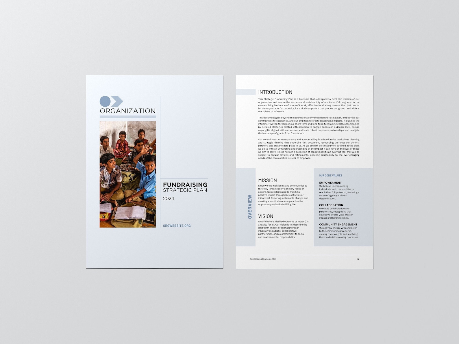 Nonprofit Fundraising Strategic Plan Template - Strategic Guide for ...