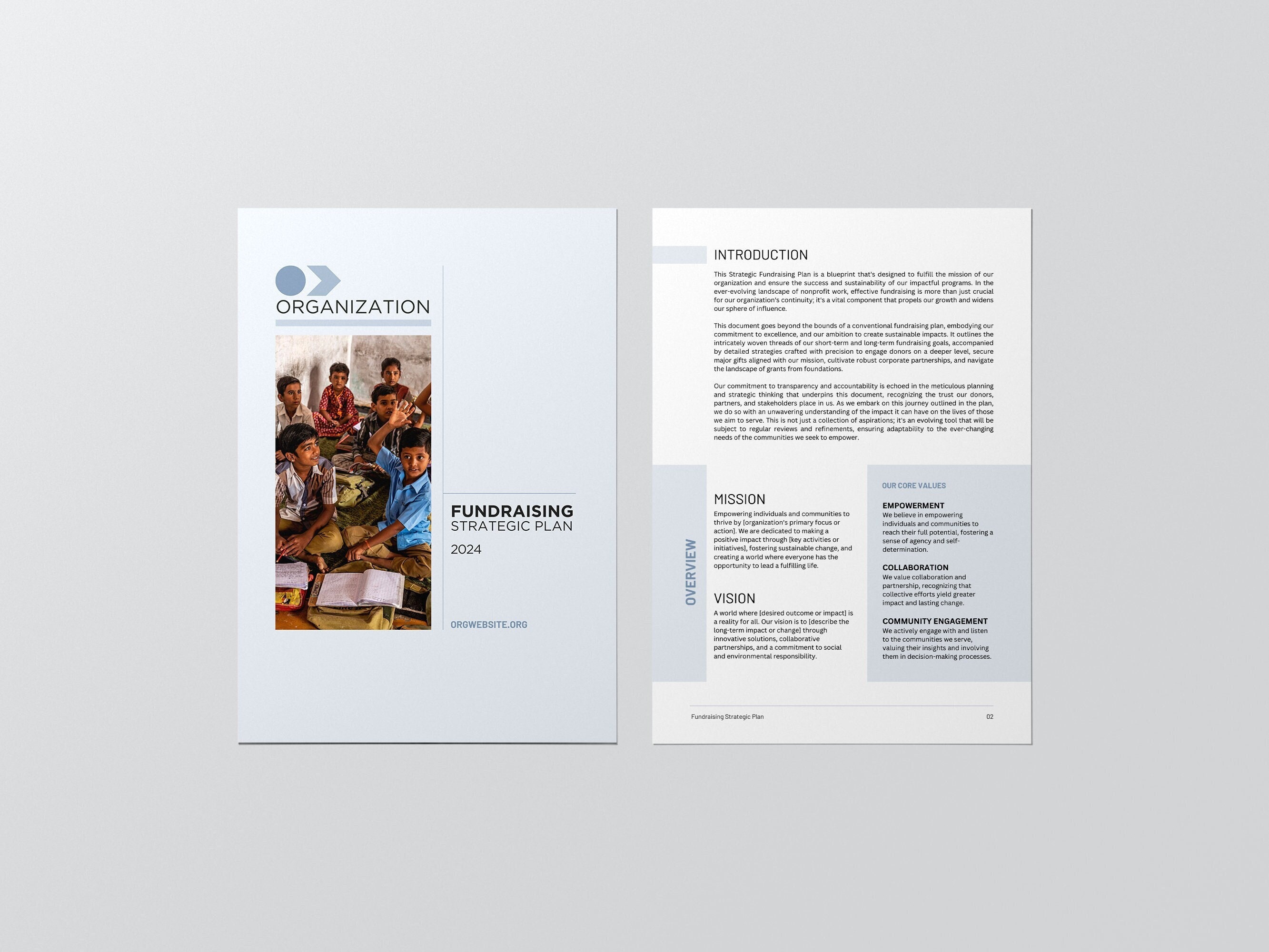 Nonprofit Fundraising Strategic Plan Template - Strategic Guide for ...