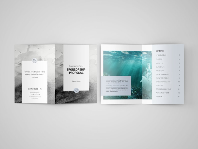 Sponsorship Proposal Template | Nonprofit Event Sponsorship ...