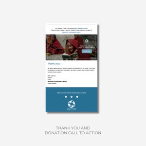 Nonprofit Fundraising Campaign Email Template| Email Template | Ready ...