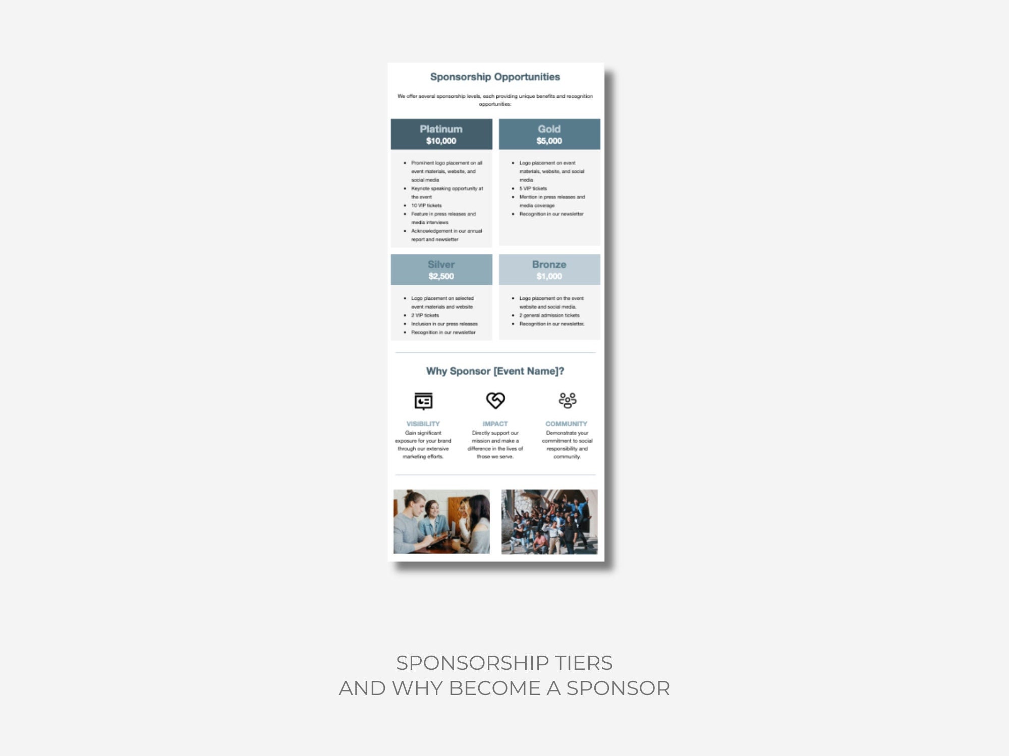 Sponsor Event Email Template| Email Template | Ready-made Mailchimp ...