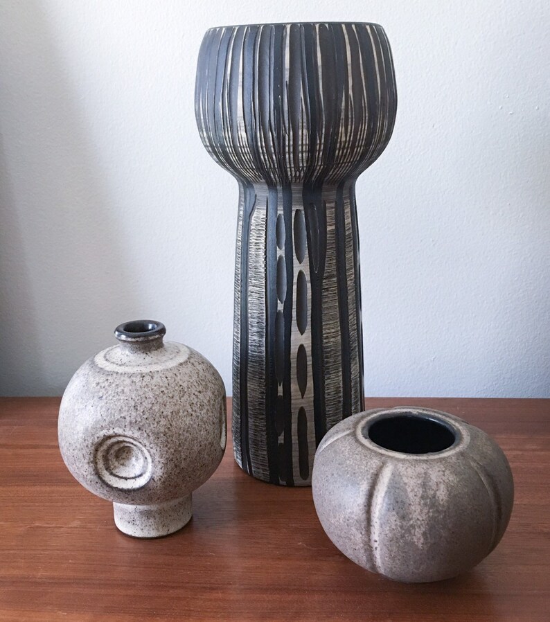Bauhaus Pottery Vase by Heiner Hans K\u00f6rting Keramik Vintage ...