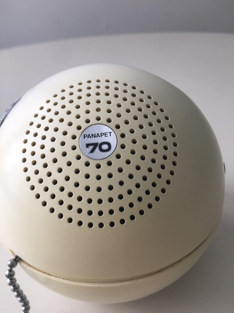 Iconic 1970s Panapet in off White Vintage Working Condition | Etsy