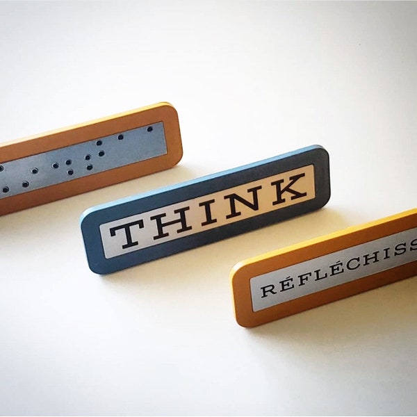 Think Sign - Etsy