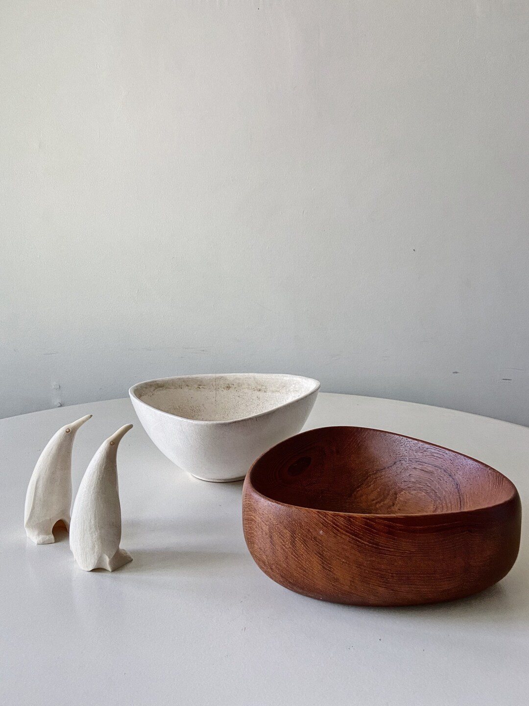 Henning Koppel Scarce Triangle Centerpiece Old Growth Vintage - Etsy