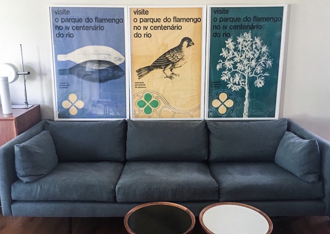 1965 Rogèrio Duarte Brazil Posters: Parque Do Flamengo Tropicalia Art ...