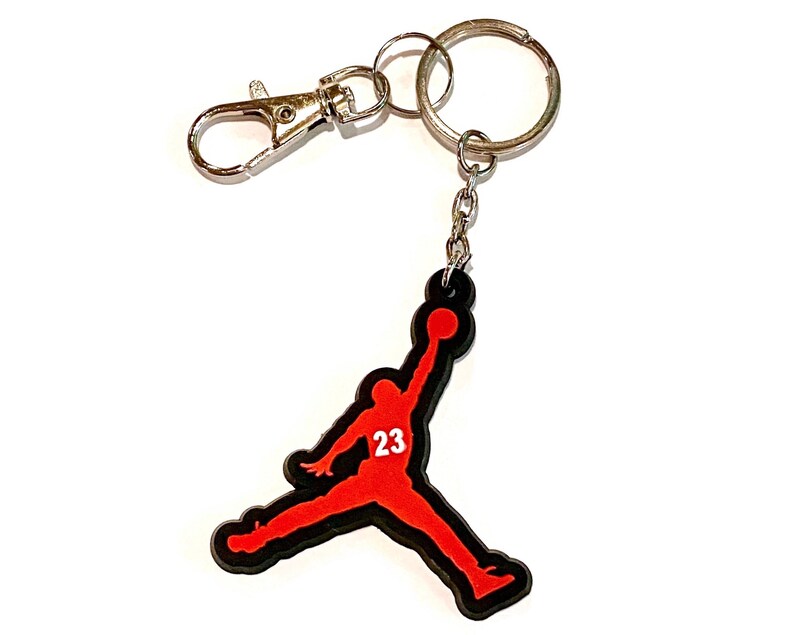 Air Jordan Logo Keychain Nike Basketball Team Track | Etsy