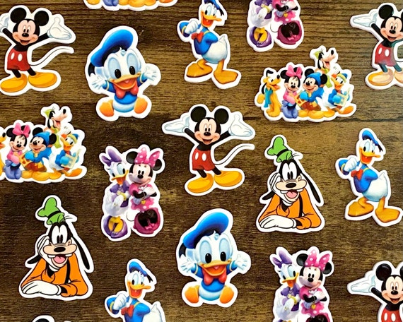 SET OF 2 Mickey Mouse Resin Pieces Applique DIY | Etsy