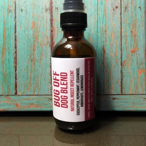 BUG OFF BLEND / Natural Bug Repellent / Itchy Dog Relief / Organic Pet ...