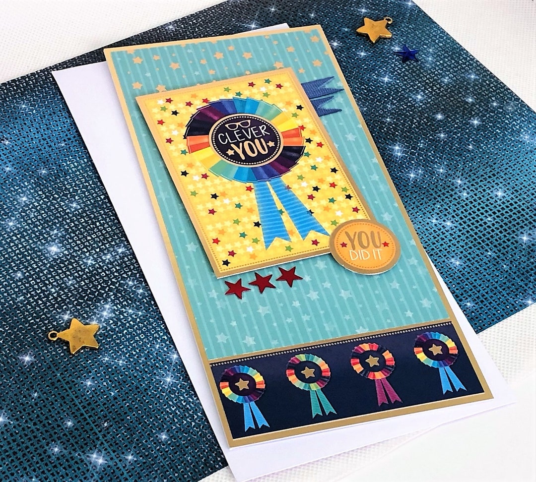 Buy Clever You! - Well Done Card, You've Passed Card, Exams Card, New ...