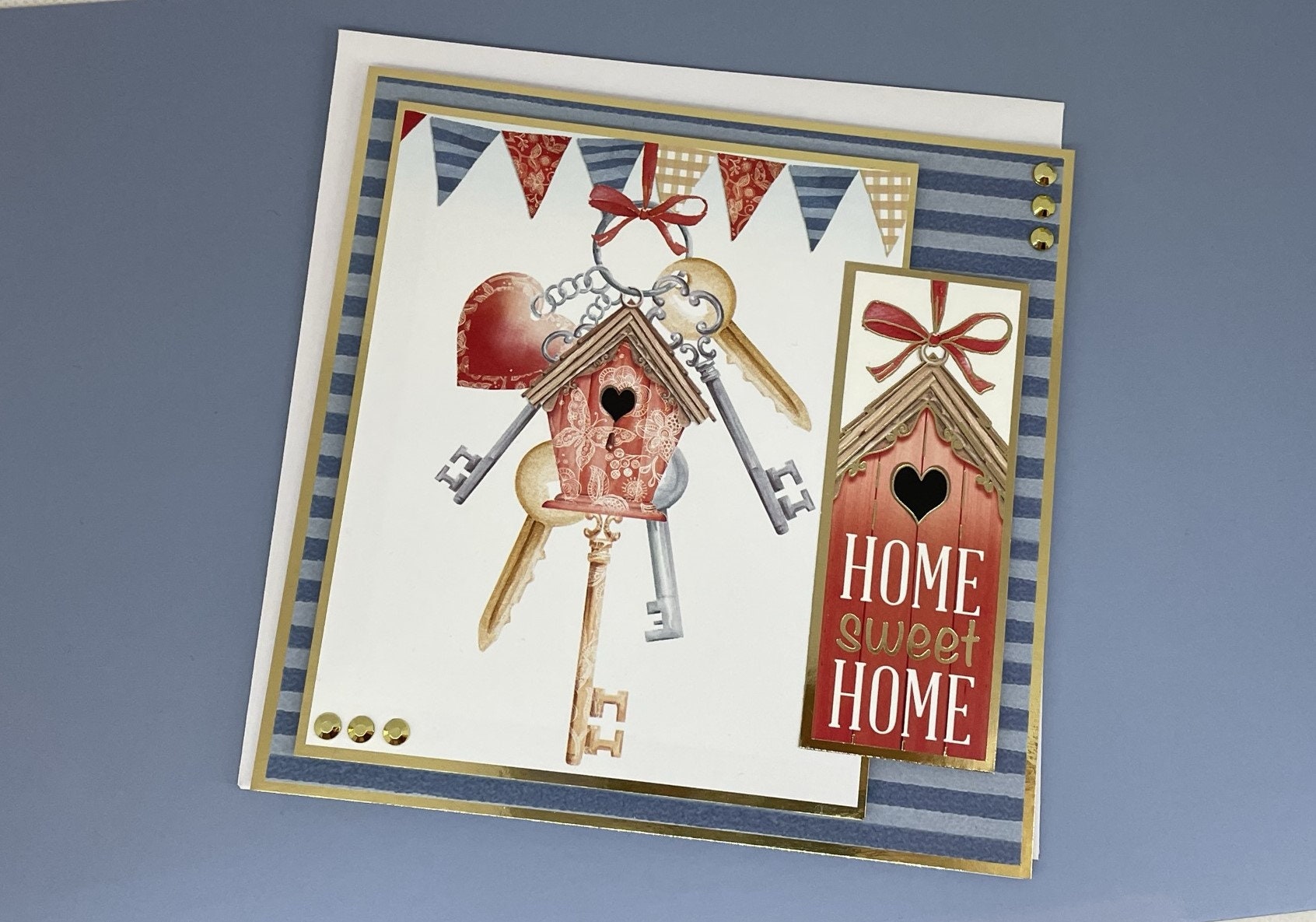 Home Sweet Home Handmade Greetings Card New Home Card - Etsy