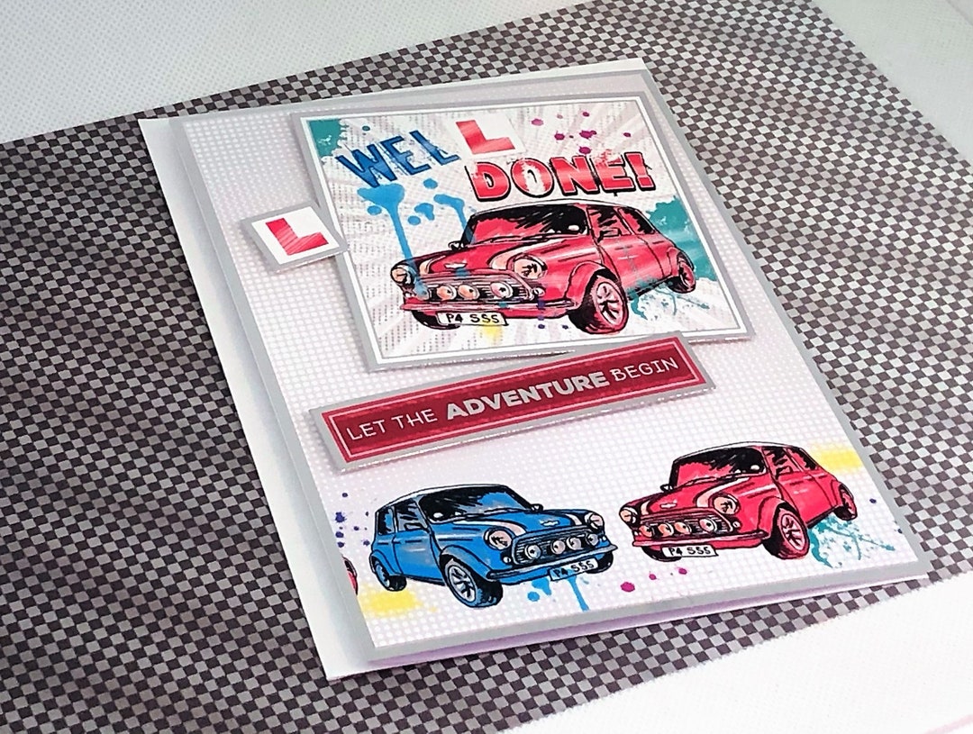 Well Done! - Handmade Greetings Card for Driving Test Congratulations ...