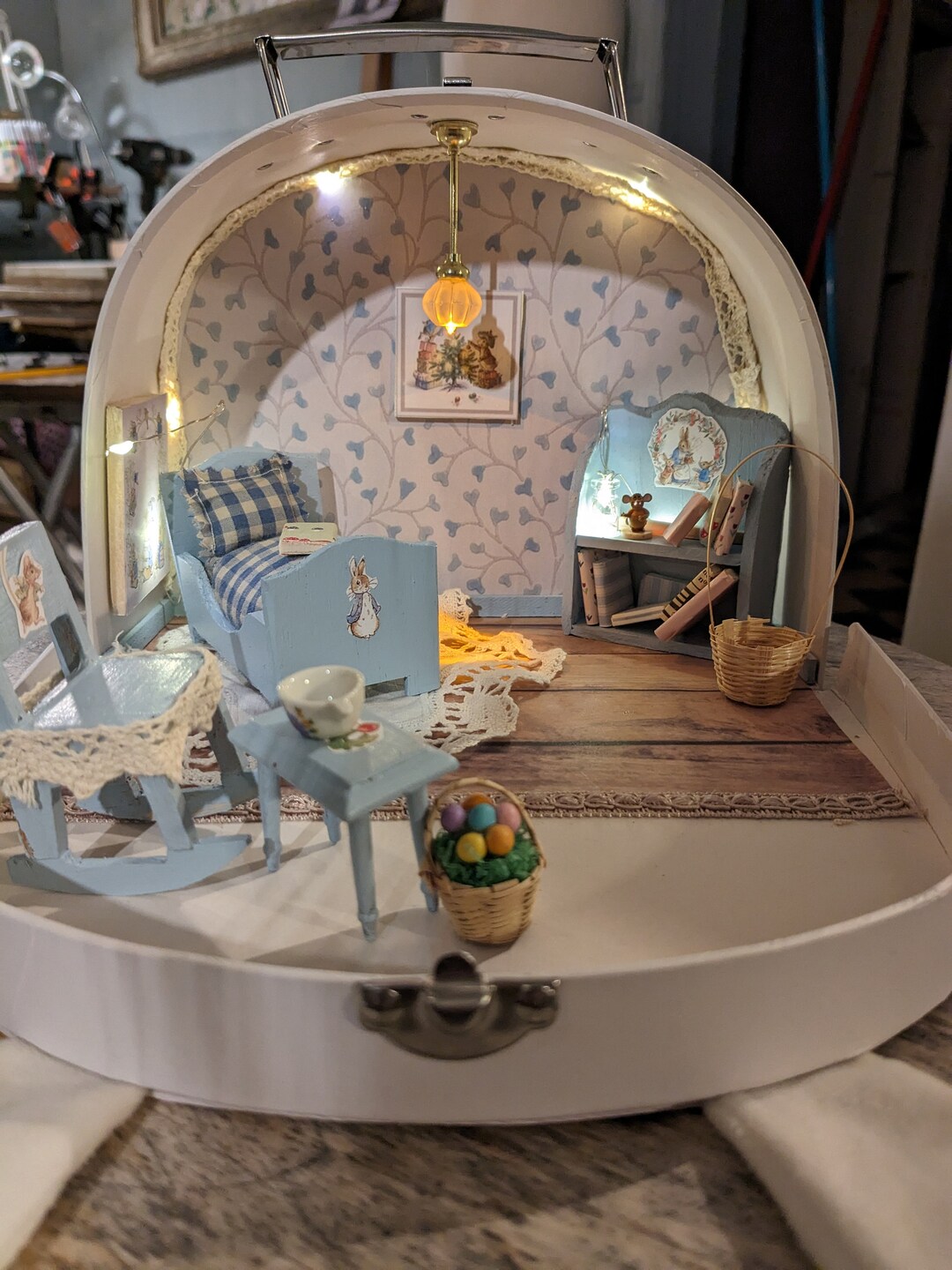 Suitcase Peter Rabbit's Room - Etsy