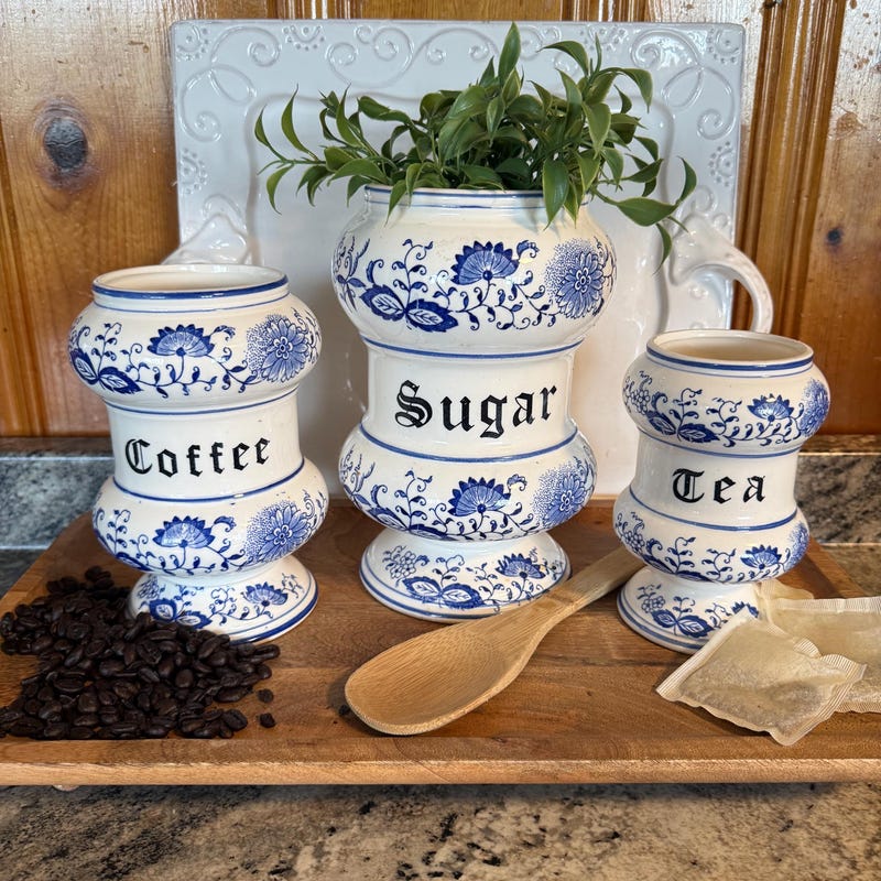 European Coffee Canister - Etsy