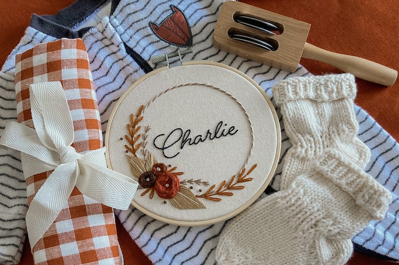 Personalised Name Embroidery Pattern Perfect for Name - Etsy