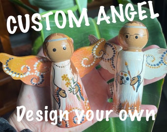 Angel Tree Topper Victorian Style Young Girl EXTENDED WAIT - Etsy