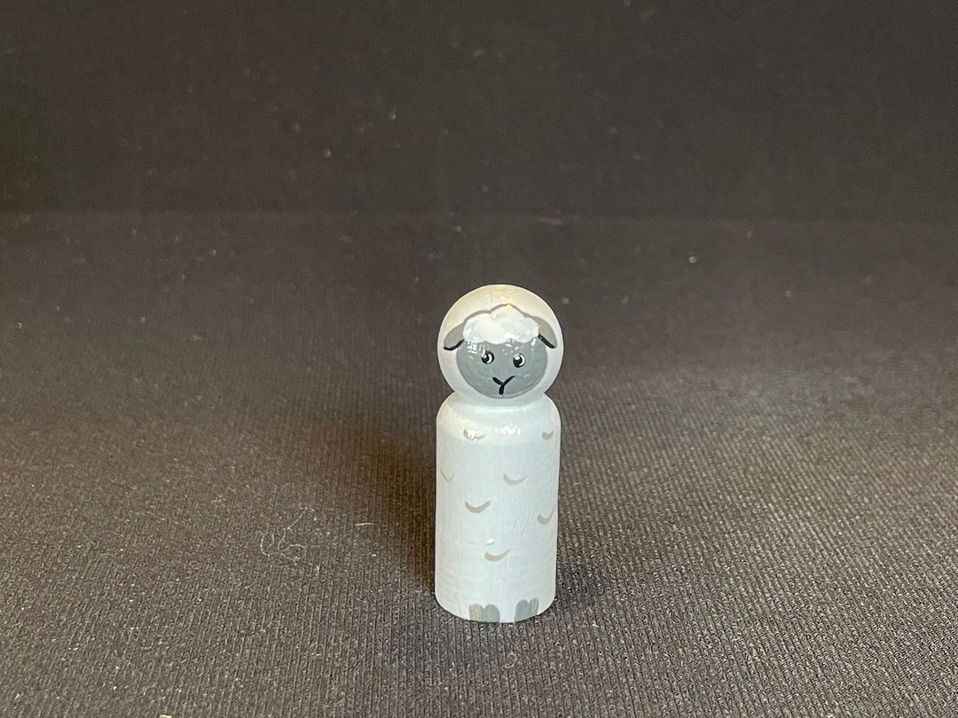 Sheep Only Animal Add on Nativity - Etsy