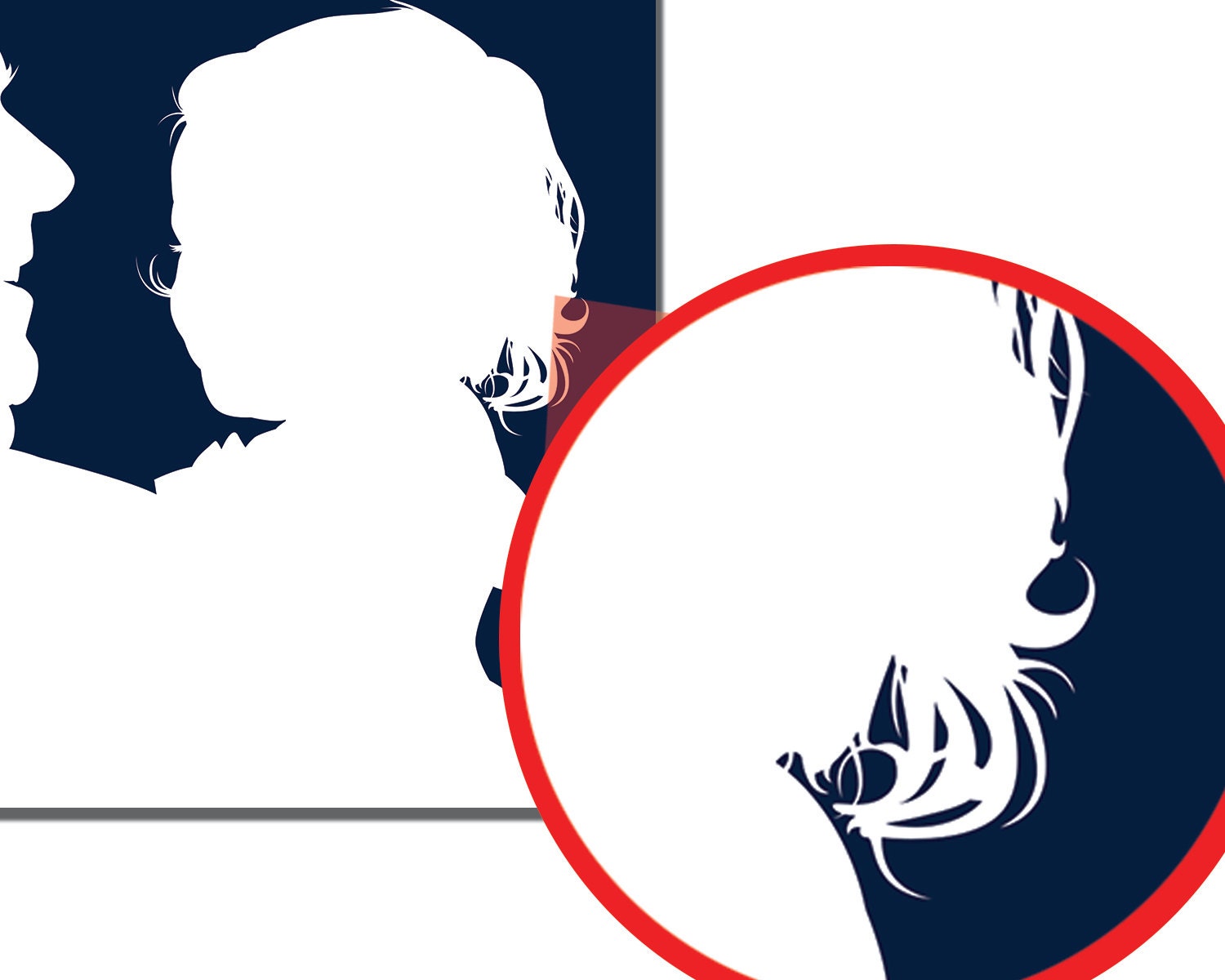 Vampire Profile Silhouette