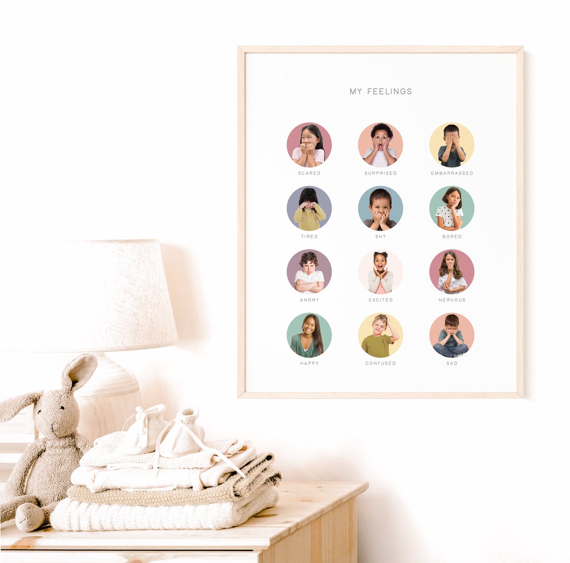 My Feelings Print DOWNLOAD Feelings Emotions Educational - Etsy