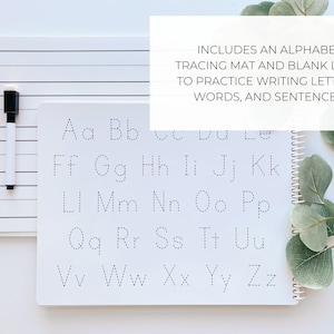 Trace & Erase Alphabet Workbook | Dry Erase, Learn to Write Letters ...