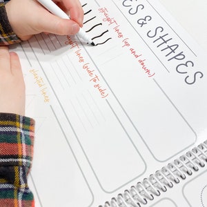 Trace & Erase Alphabet Workbook | Dry Erase, Learn to Write Letters ...