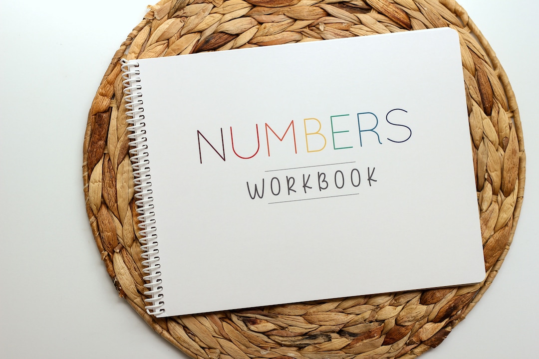 Trace & Erase Numbers Workbook | Dry Erase, Learn to Write Numbers ...
