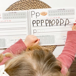 Trace & Erase Alphabet Workbook | Dry Erase, Learn to Write Letters ...