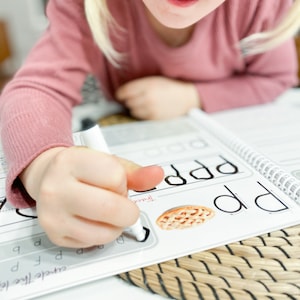 Trace & Erase Alphabet Workbook | Dry Erase, Learn to Write Letters ...