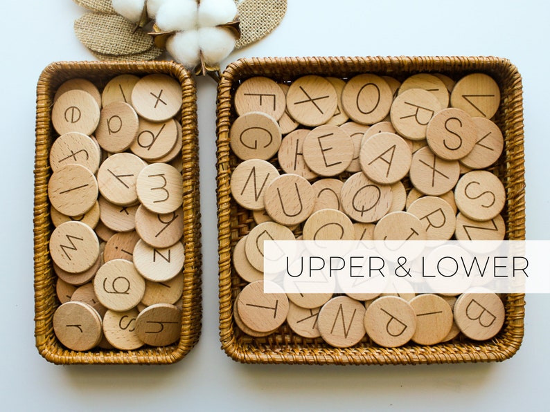 Alphabet Coins BESTSELLER Engraved Alphabet Magnetic - Etsy