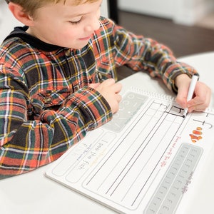 Trace & Erase Alphabet Workbook | Dry Erase, Learn to Write Letters ...