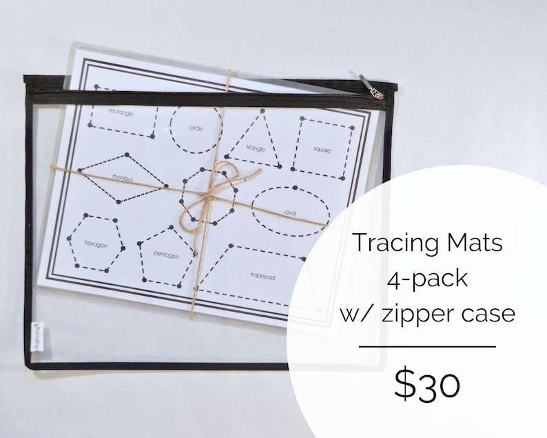 Personalized Name Tracing Mat | Learn to Write, Homeschool, Reusable ...