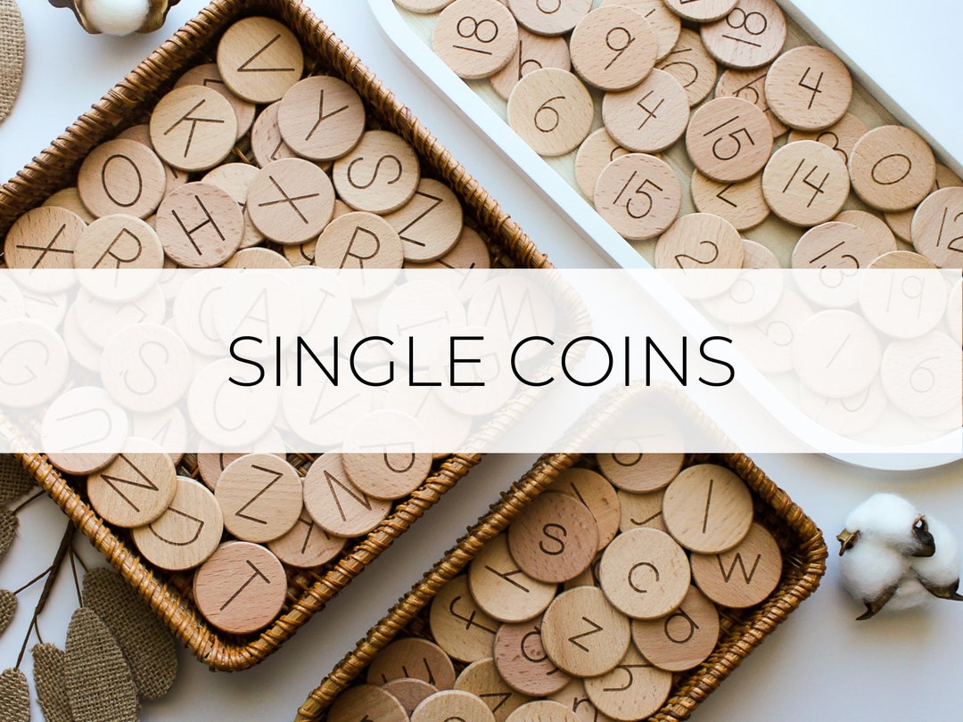 Single Coins (for Replacing Lost Coins, Adding Vowels & Consonants, or ...