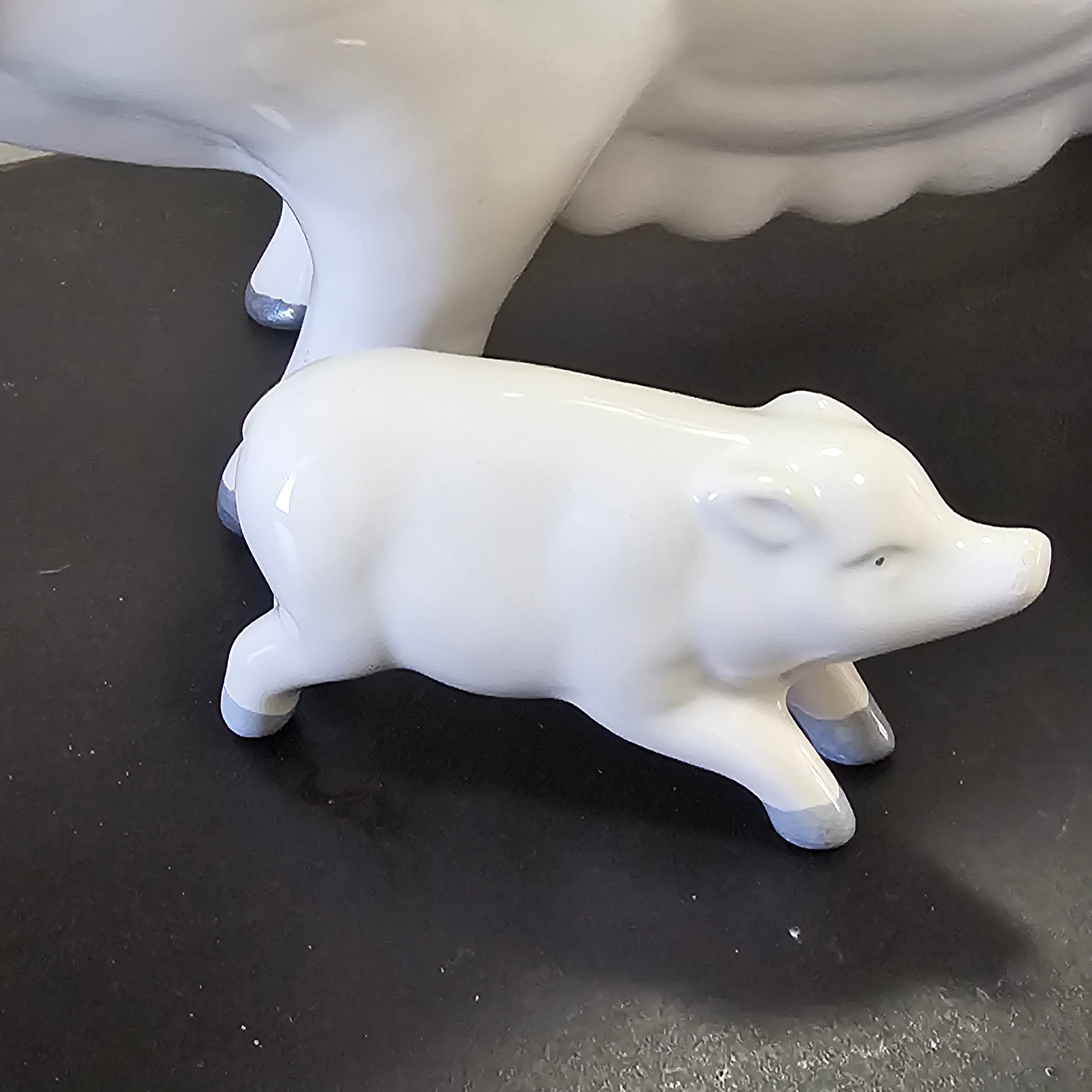 Rare Pottery French Pig and Piglets Lombart Chocolat Paris 16 - Etsy