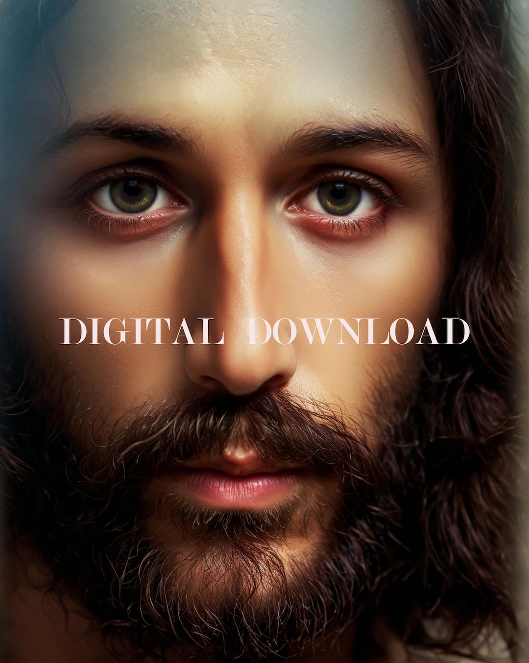 Jesus Christ Holy Face Print Religious Art DIGITAL DOWNLOAD - Etsy